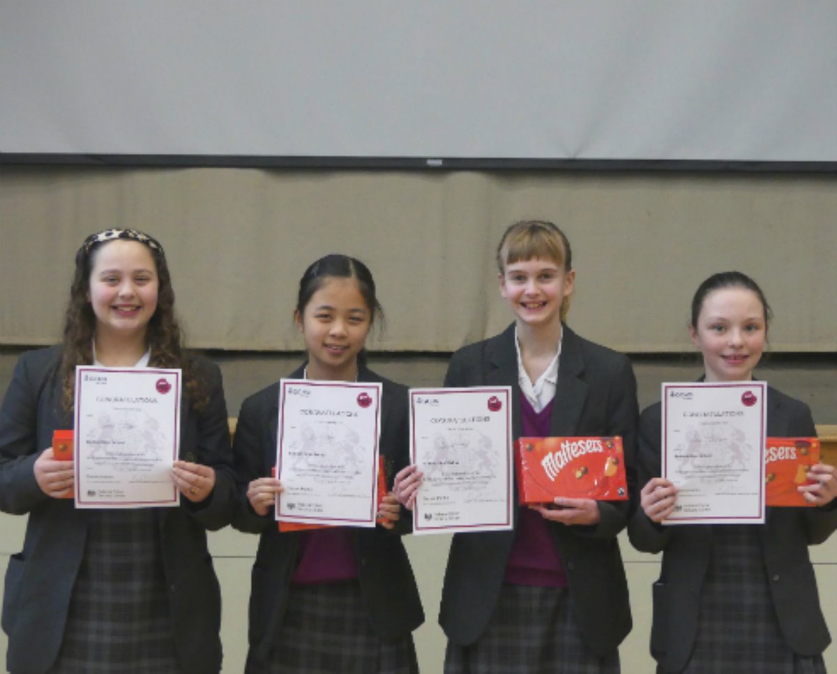 Cyberfirst competition winners | News | Bedford Girls' School