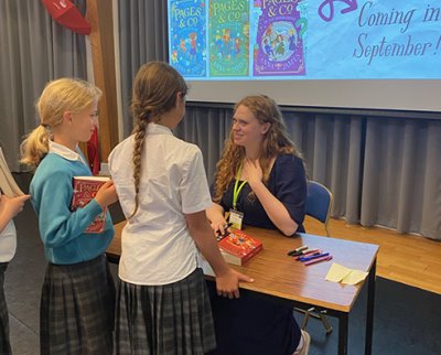 Booking Anna James | News | Bedford Girls' School