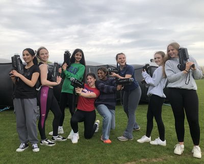 Laser tag Teambuilding | News | Bedford Girls' School