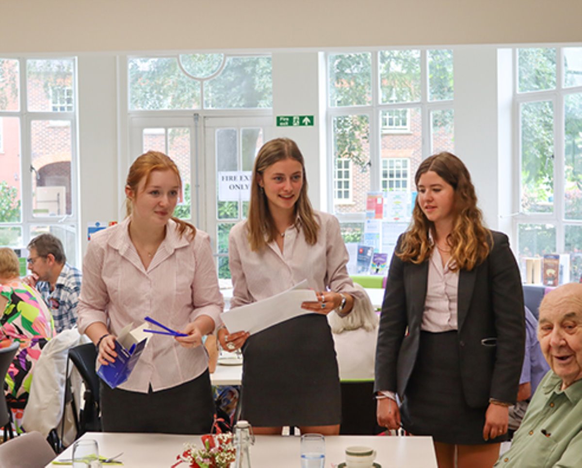 BGS Hosts Lunch Club | News | Bedford Girls' School