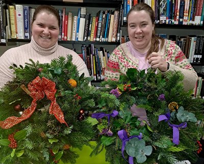 Wreath Making Workshop | News | Bedford Girls' School