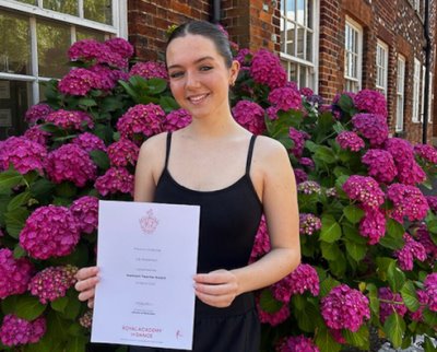 Lily Achieves Dance Award | News | Bedford Girls' School